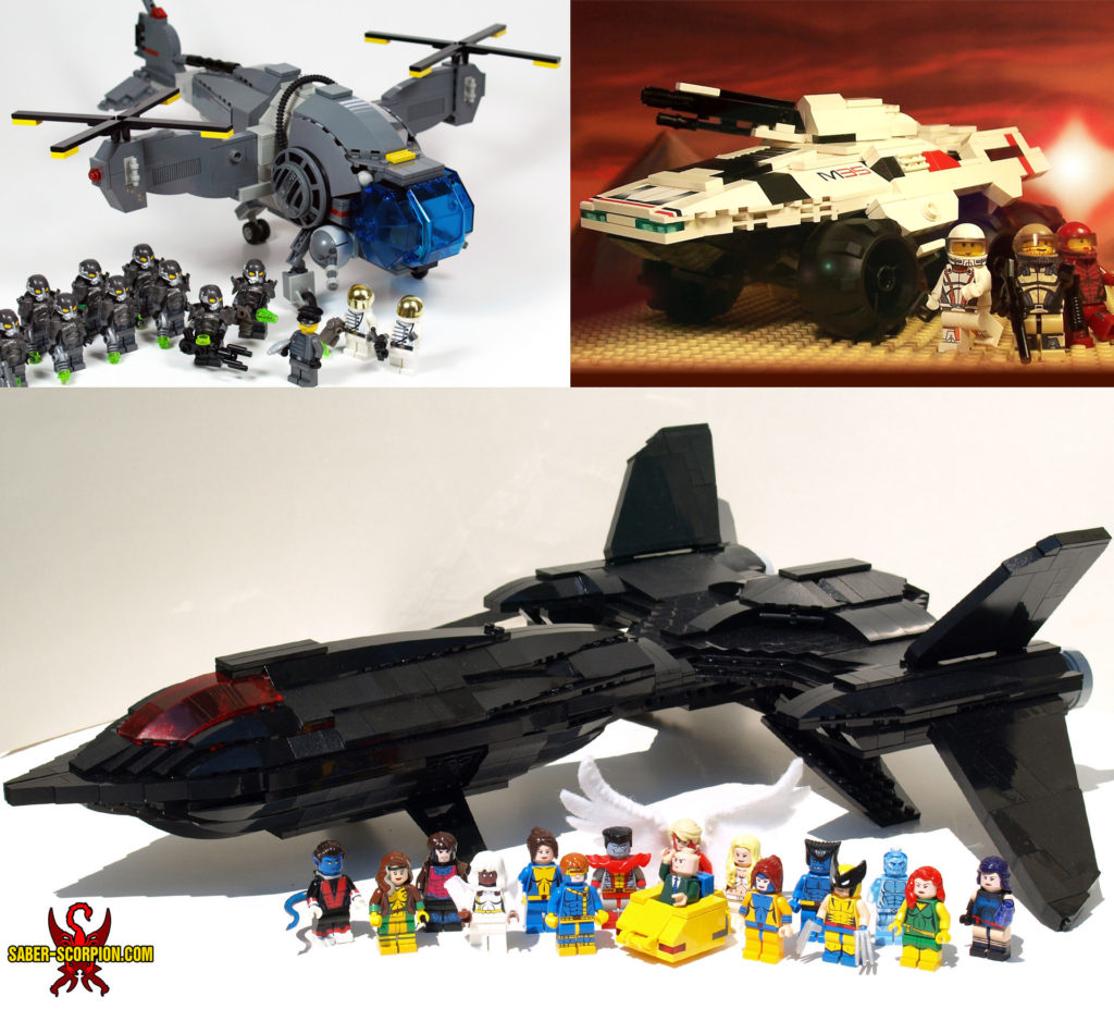 Custom LEGO Creations: Vehicles | Justin R. Stebbins - Freelance Artist ...
